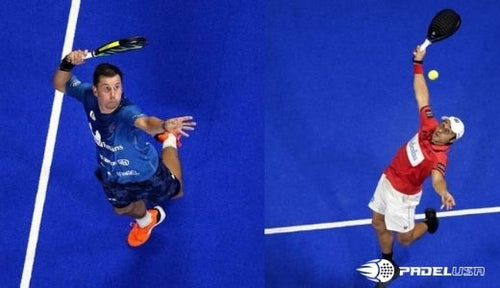 What is the difference between a bandeja and a vibora ? – Padel USA