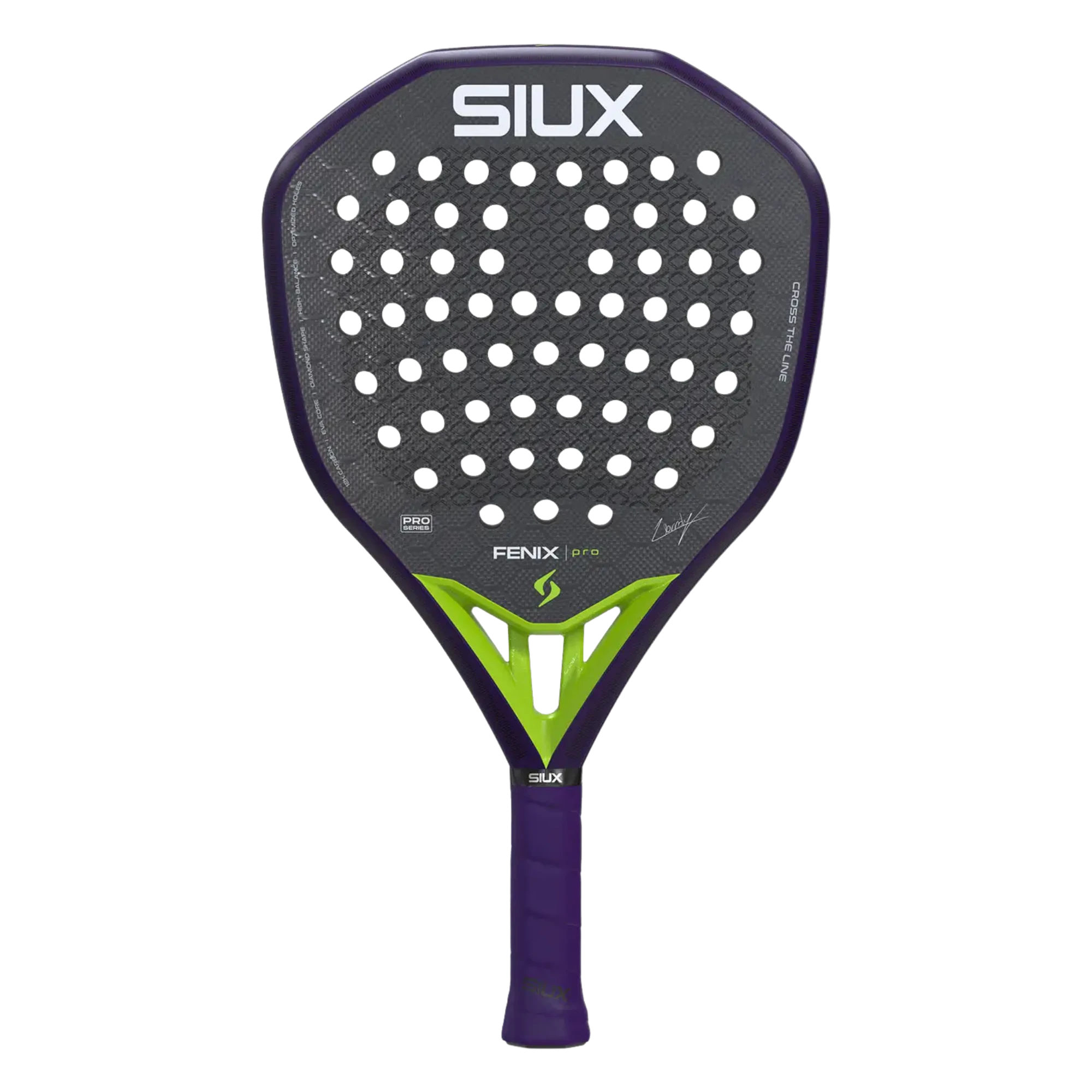 Siux Fenix PRO Glow Purple 2026 Padel Racket | Padel USA